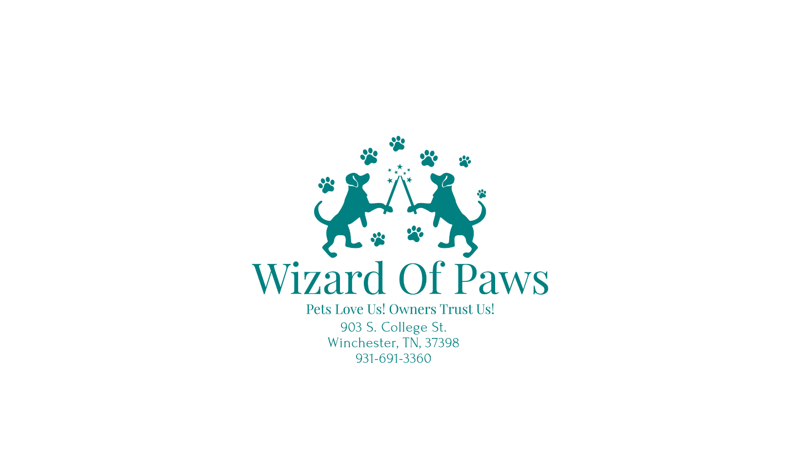 Online booking - Wizard of Paws