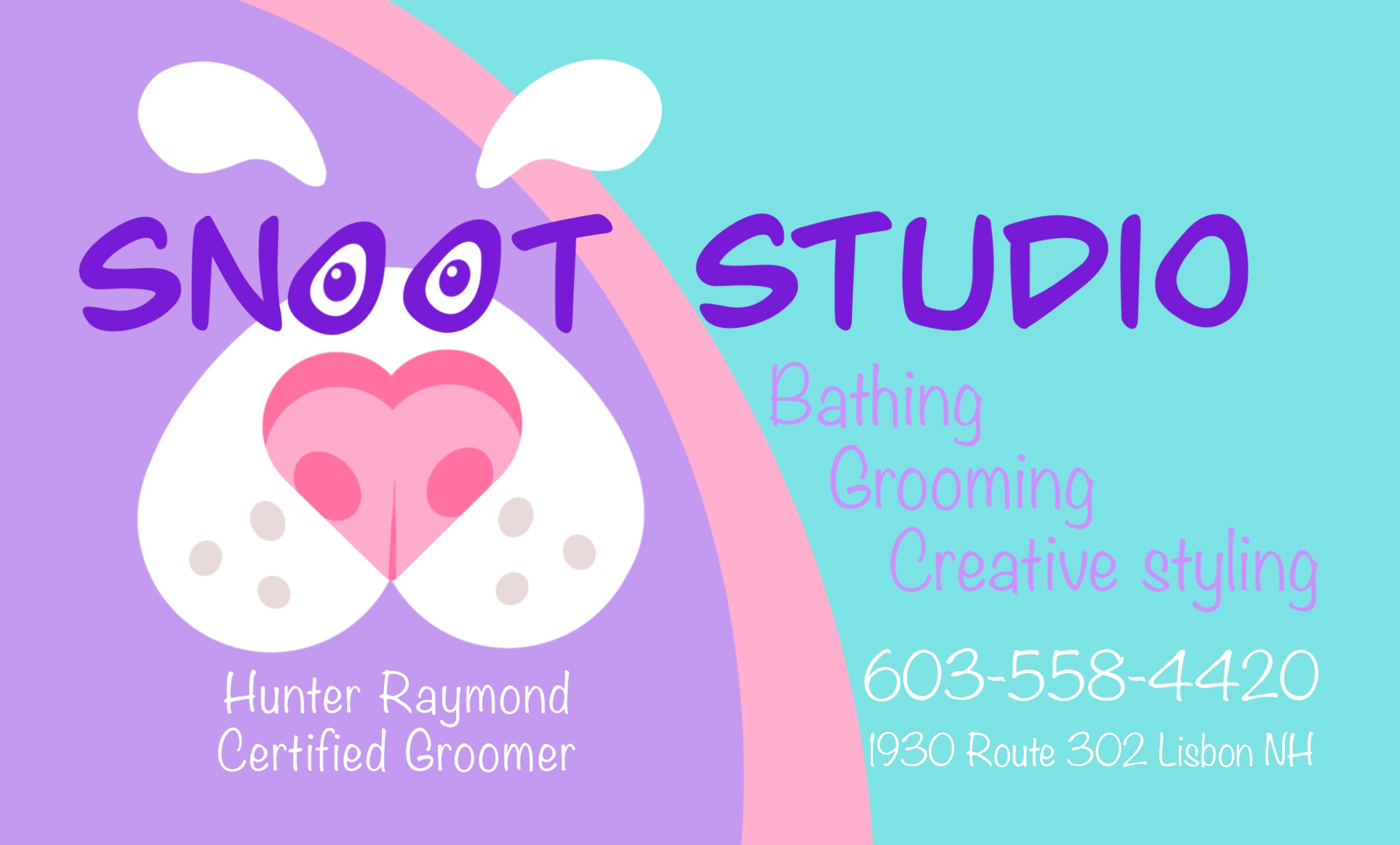 Online booking - Snoot Studio